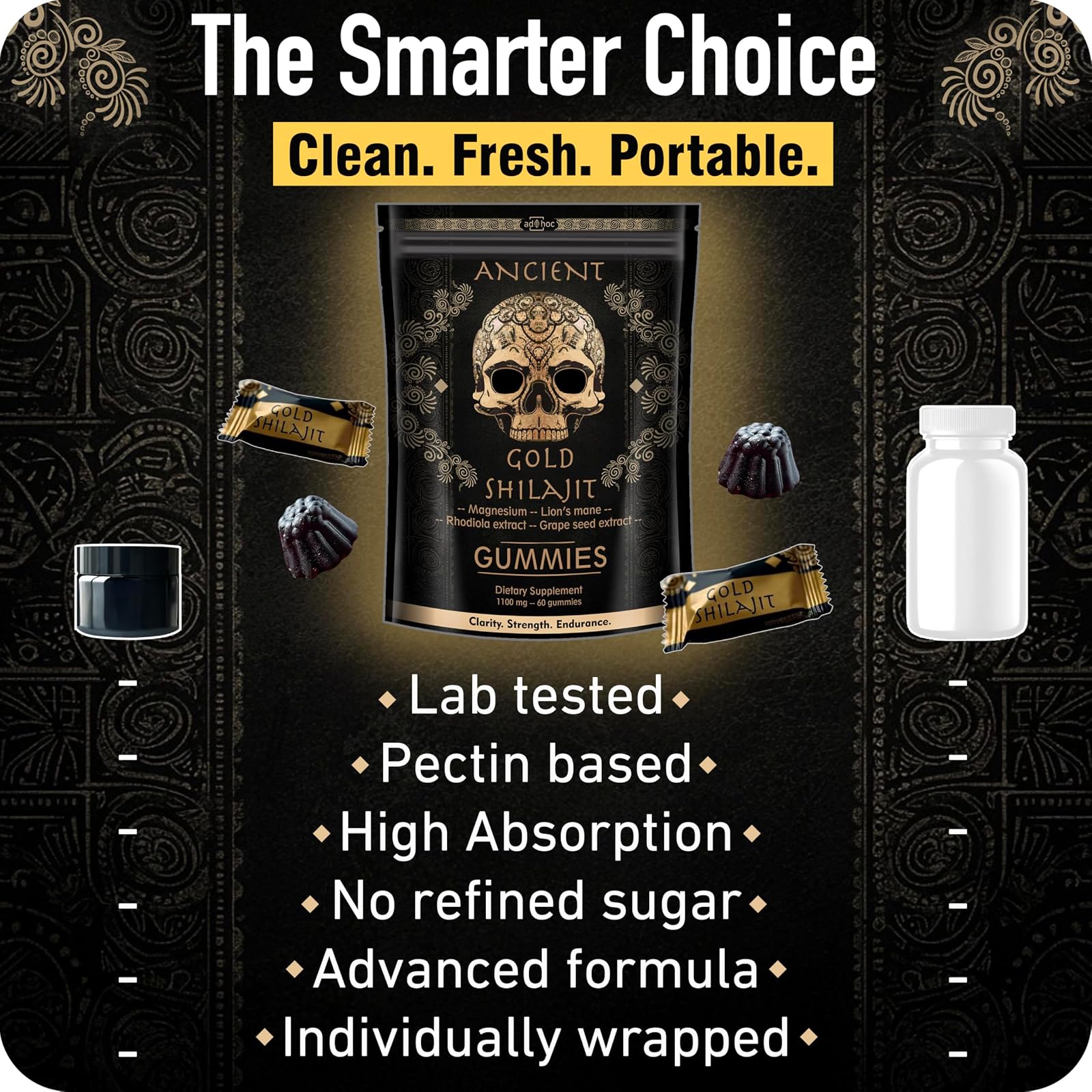 shilajit gummies with essential minerals