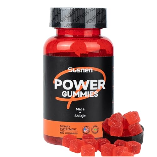 shilajit gummies with maca benefits
