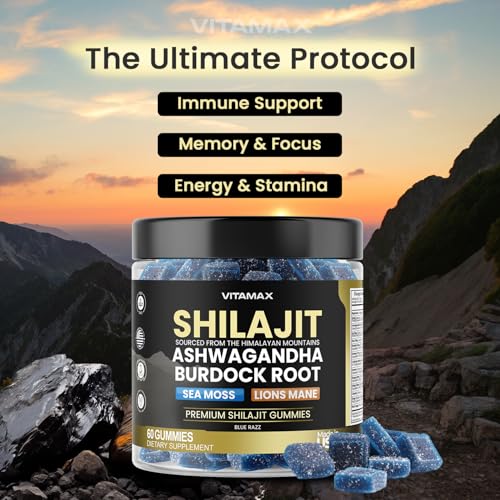 shilajit gummies with sea moss