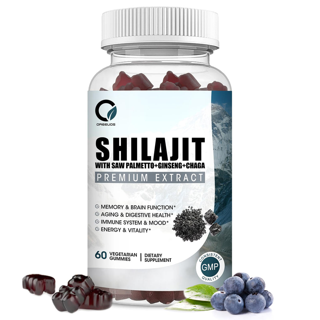 Shilajit gummies with trace minerals