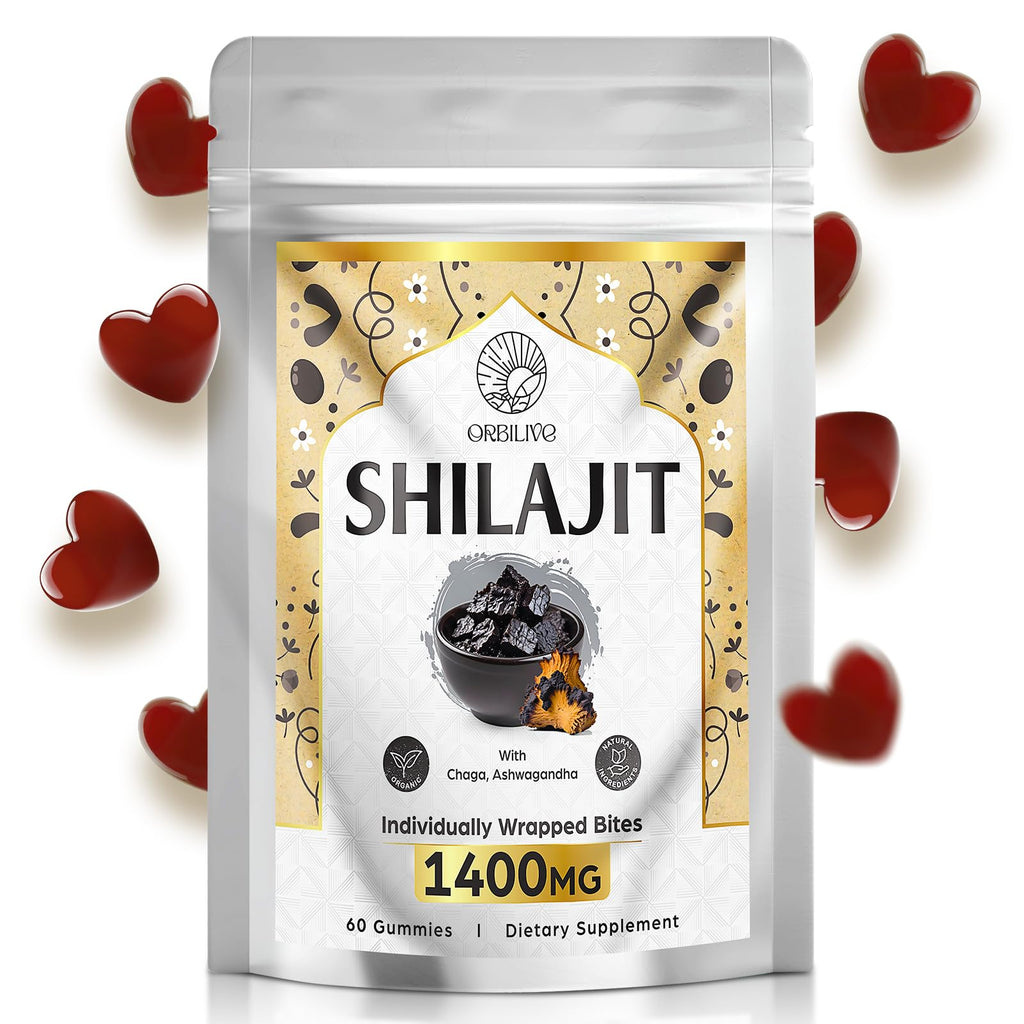 Shilajit gummies with trace minerals