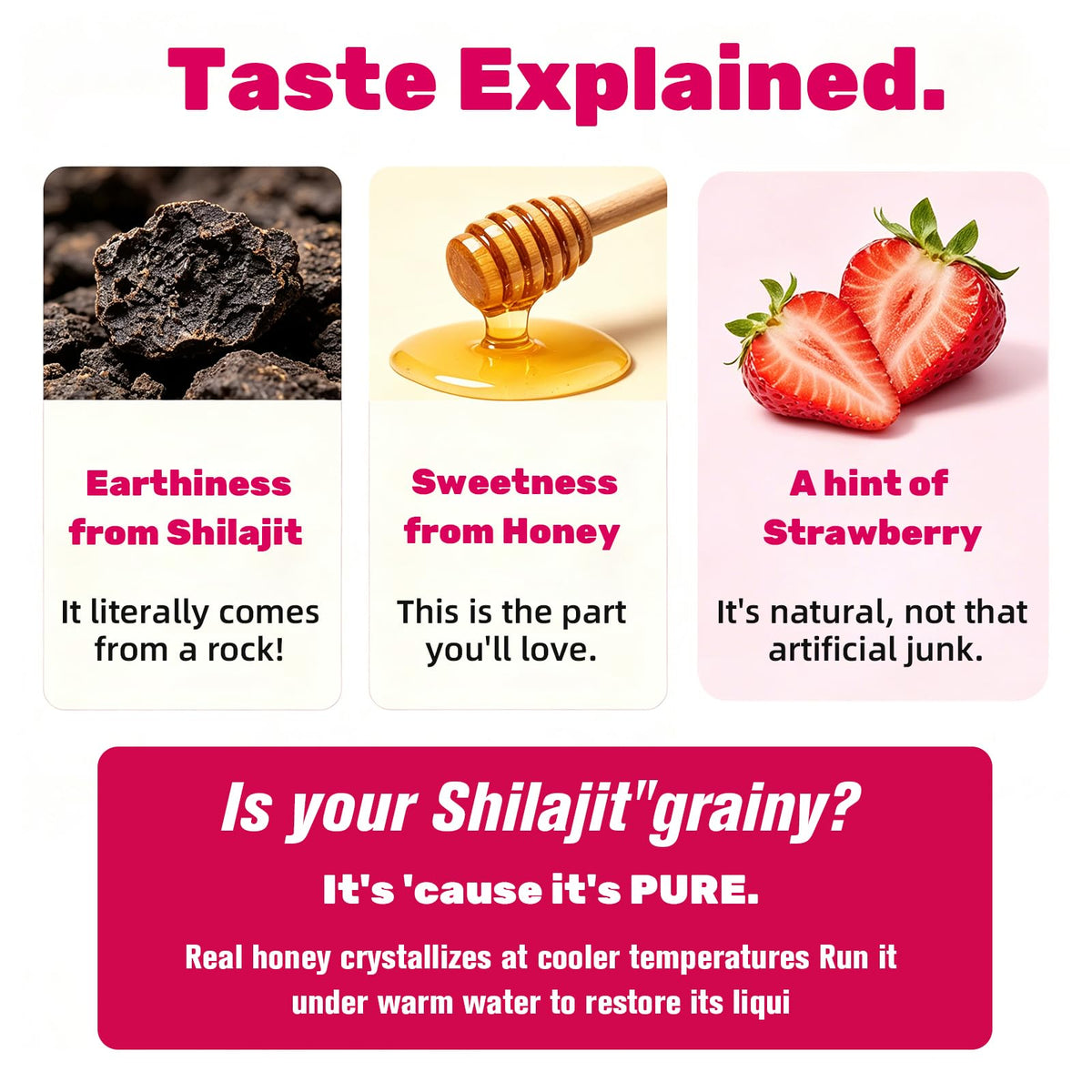 Shilajit honey for wellness support