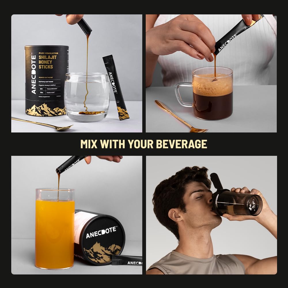 shilajit honey sticks for athletes