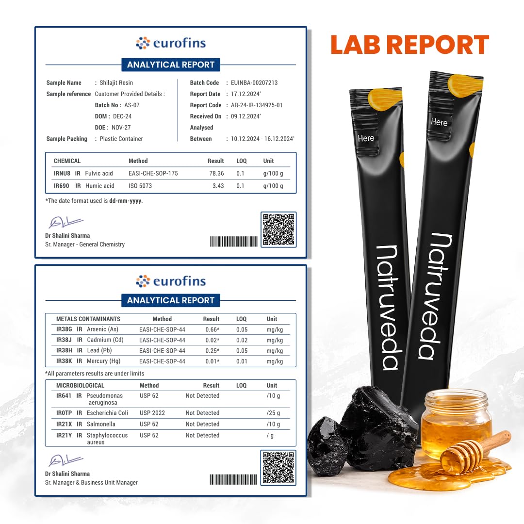 shilajit honey sticks for natural health