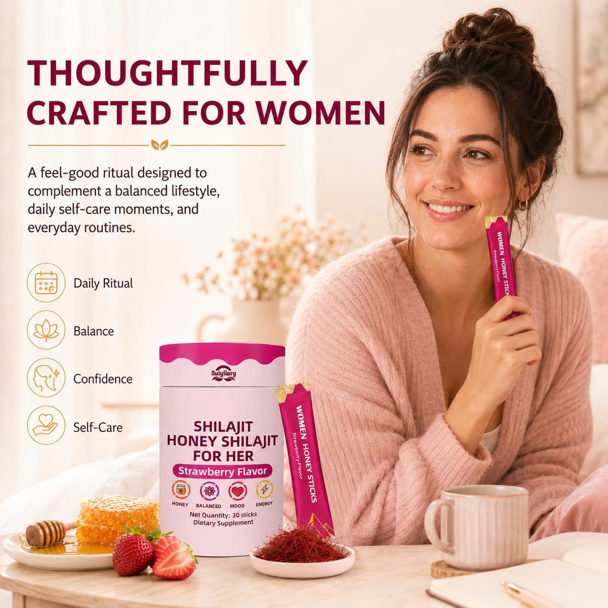 shilajit honey sticks for women