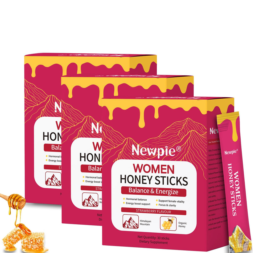 Shilajit honey sticks strawberry flavour