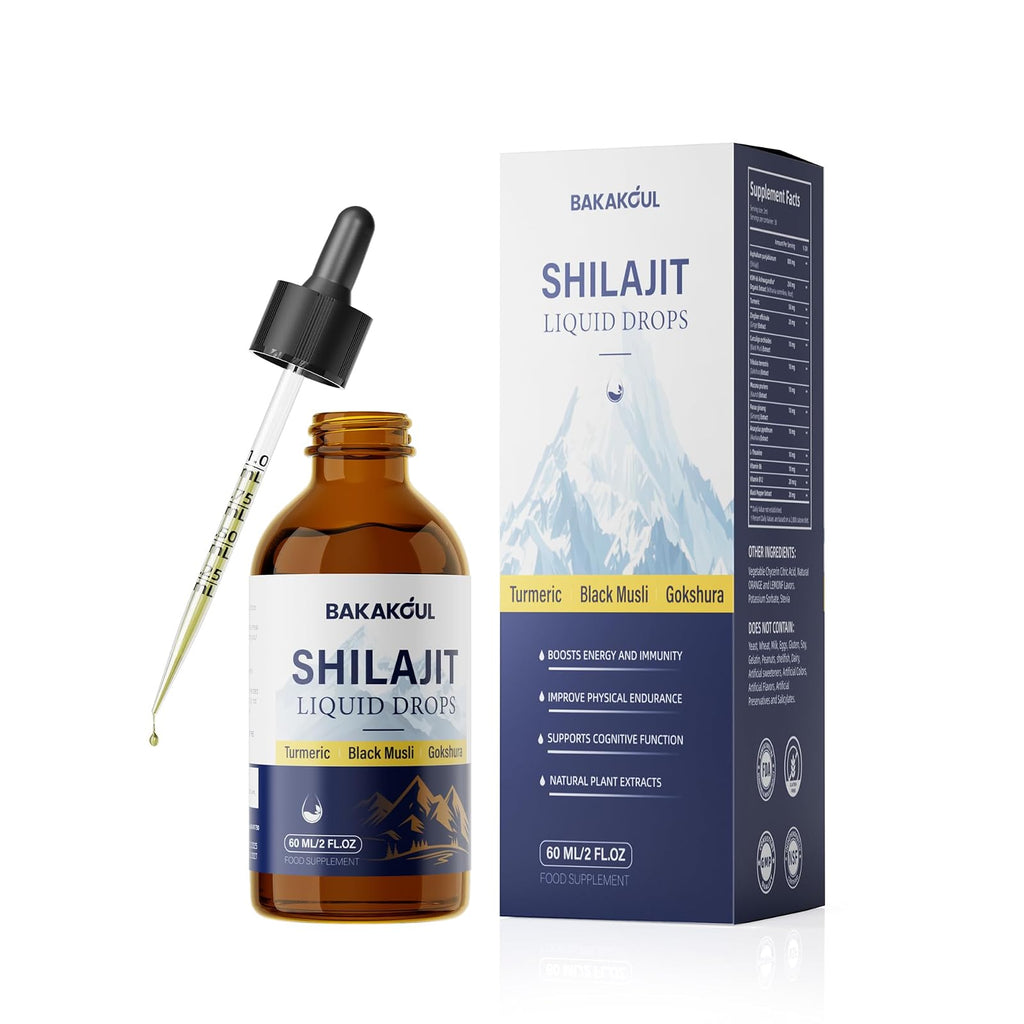 Shilajit liquid drops for energy