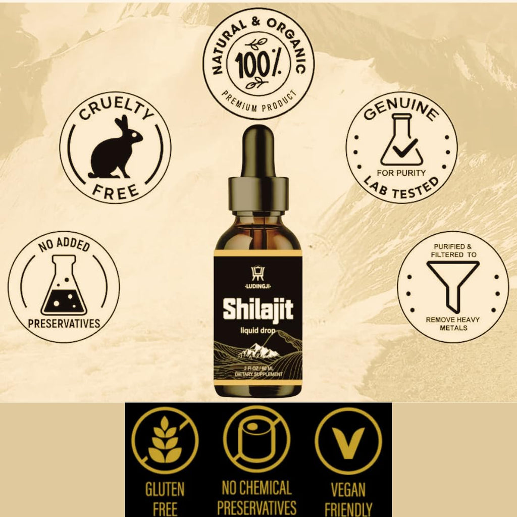 Shilajit liquid drops for health