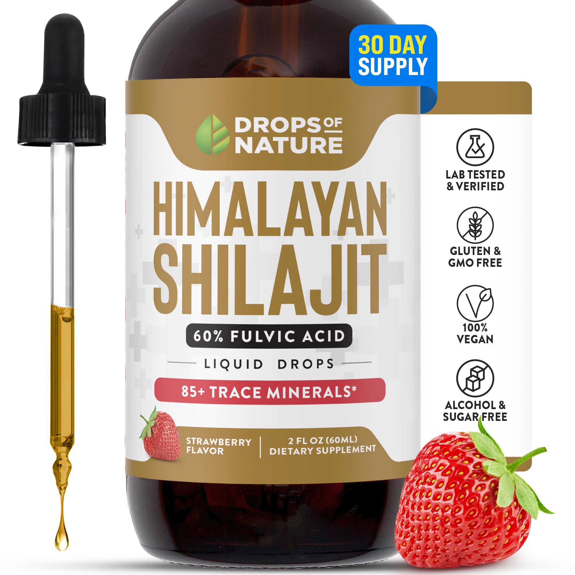 Shilajit liquid drops for wellness