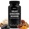 Shilajit mushroom capsules for energy