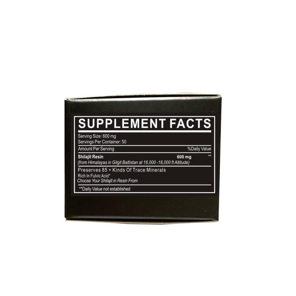 shilajit paste with 36-month shelf life