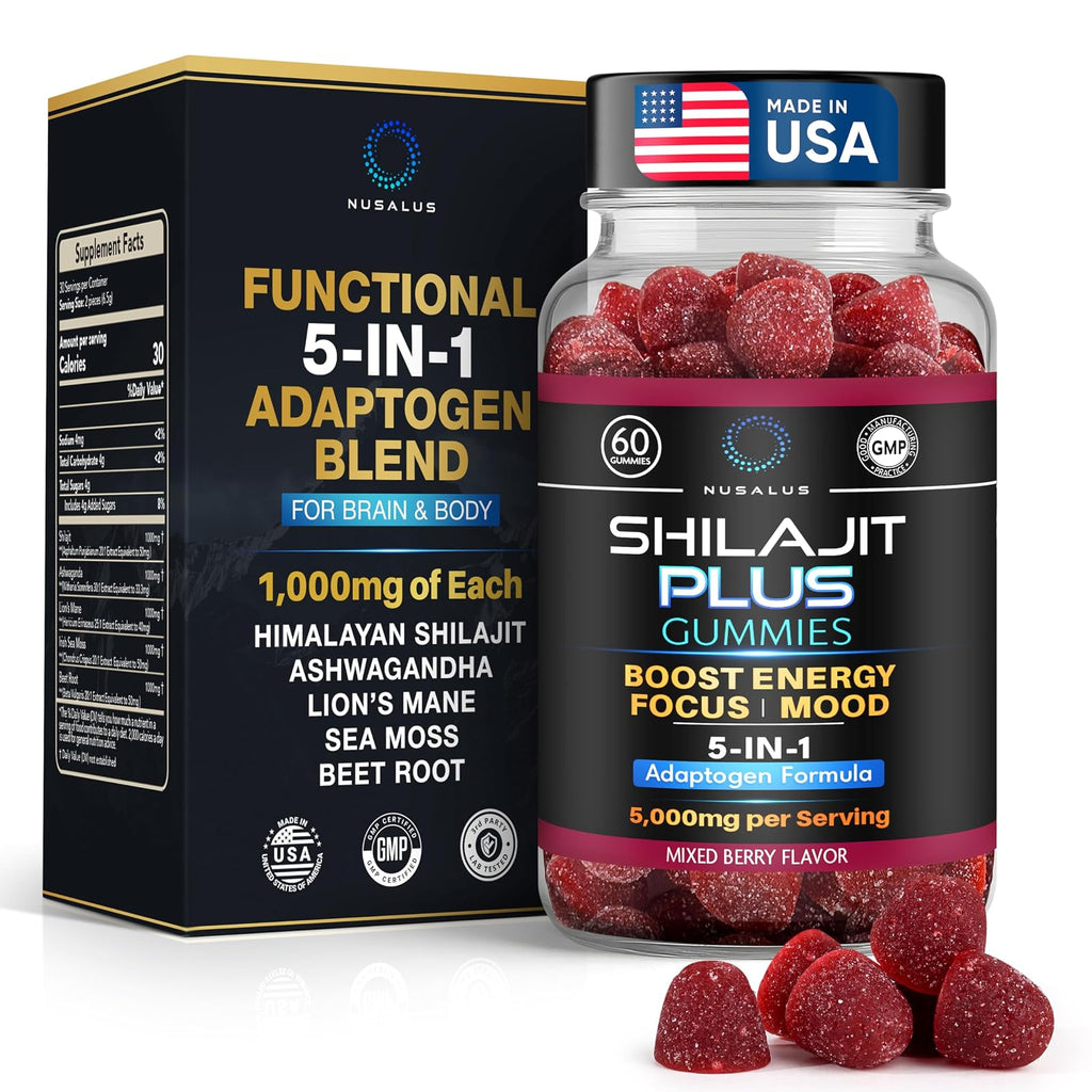 Shilajit Plus Gummies multivitamins for energy