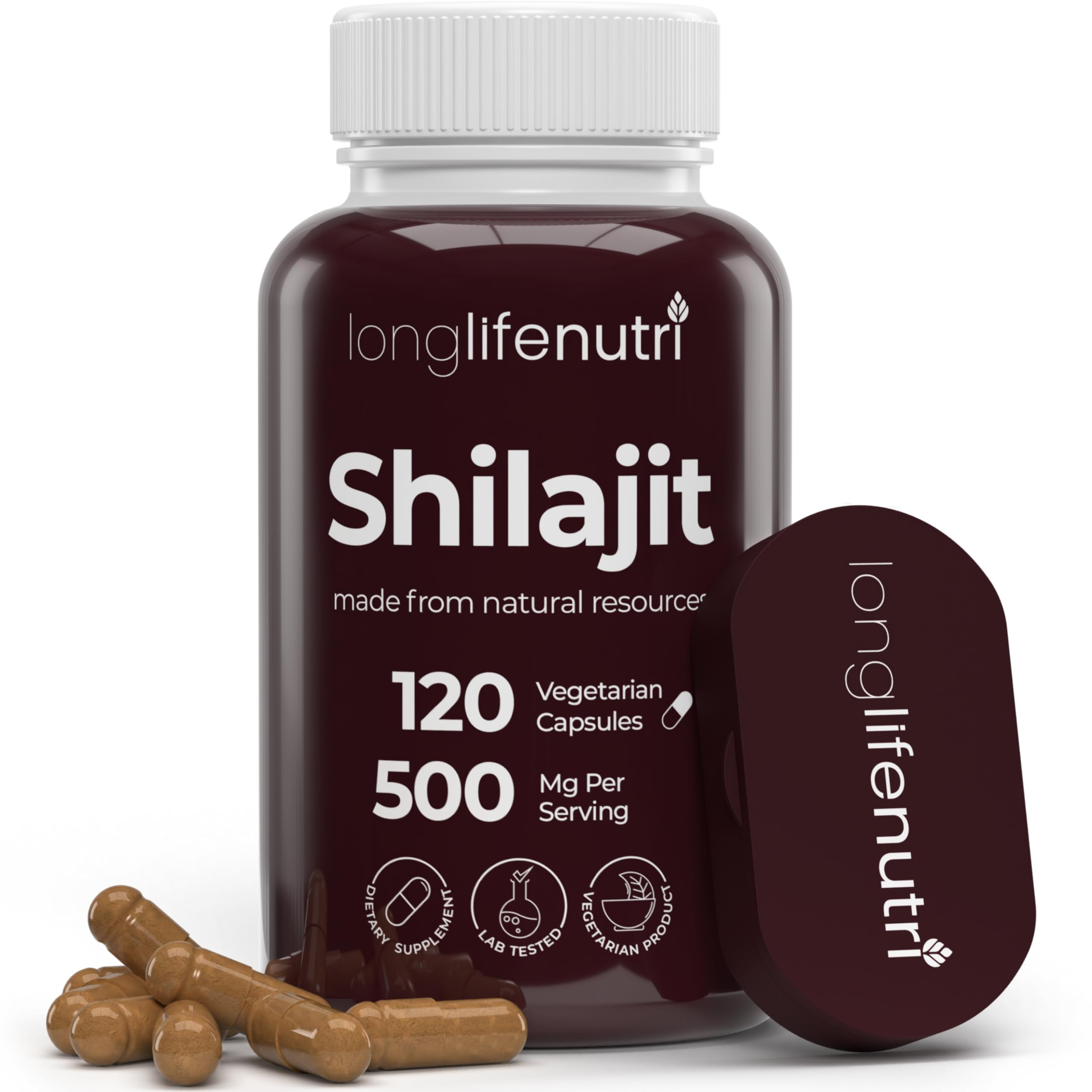 Shilajit pure Himalayan extract capsules