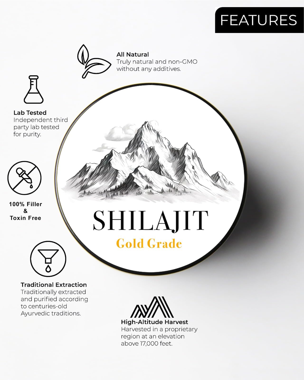 Shilajit resin for active lifestyle