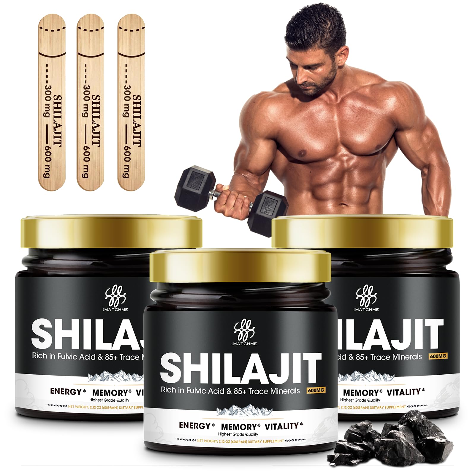 Shilajit resin for balanced nutrition