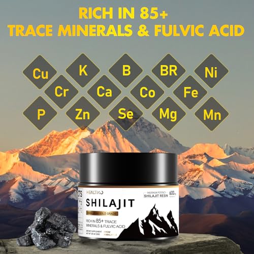 Shilajit resin for better absorption
