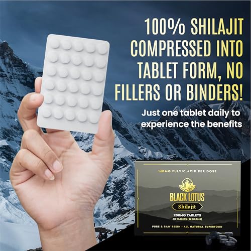 Shilajit resin for daily nutrition