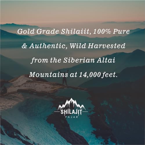 Shilajit resin for daily nutrition