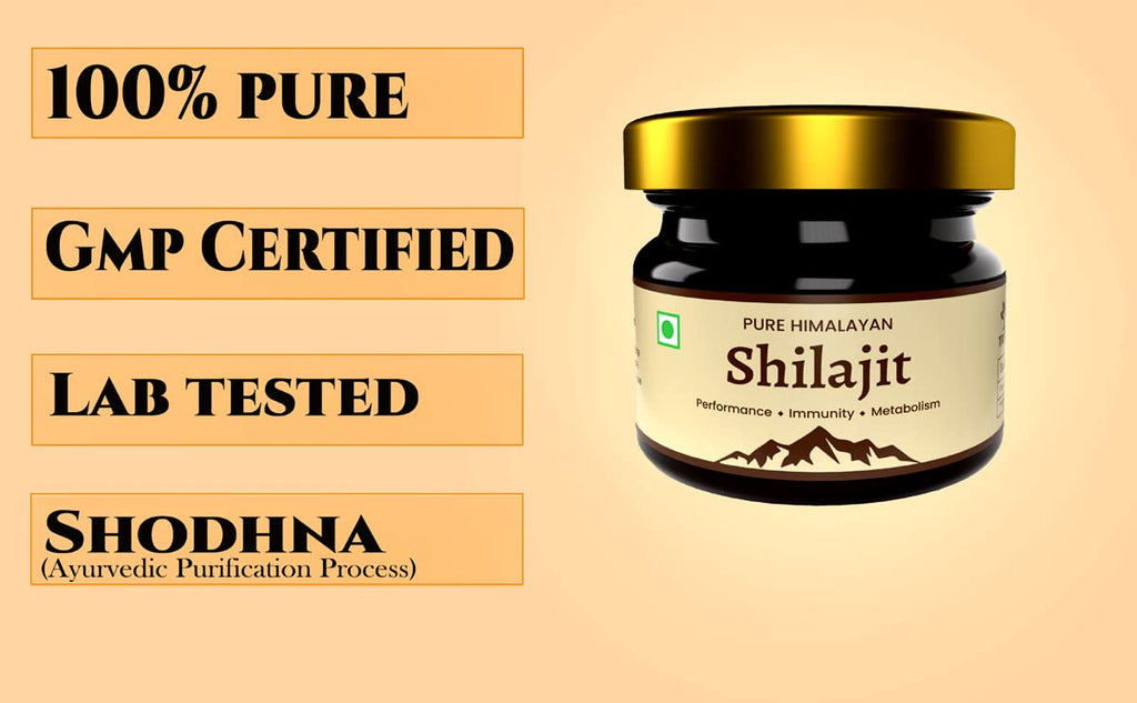 Shilajit resin for daily nutrition
