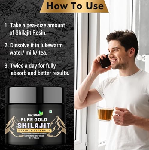shilajit resin for daily supplements