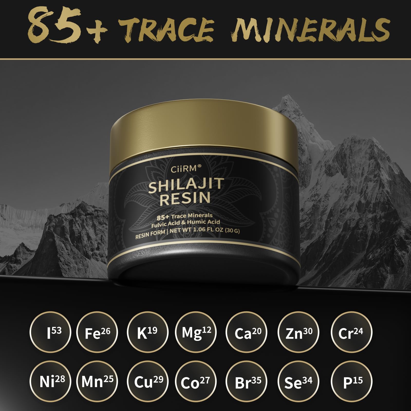 Shilajit resin for daily wellness