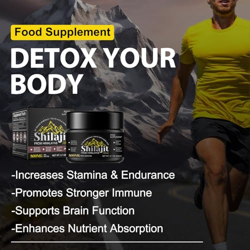 Shilajit resin for enhanced performance