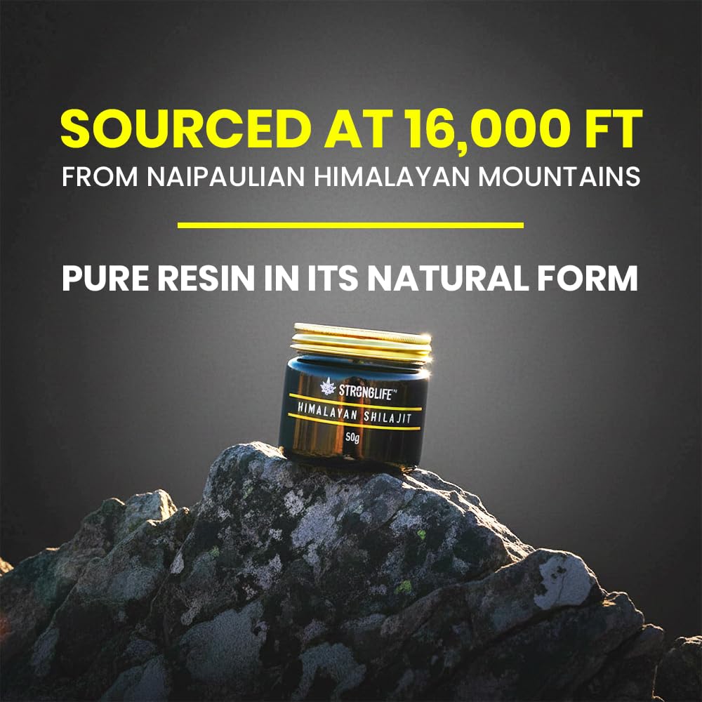 Shilajit resin for enhanced performance