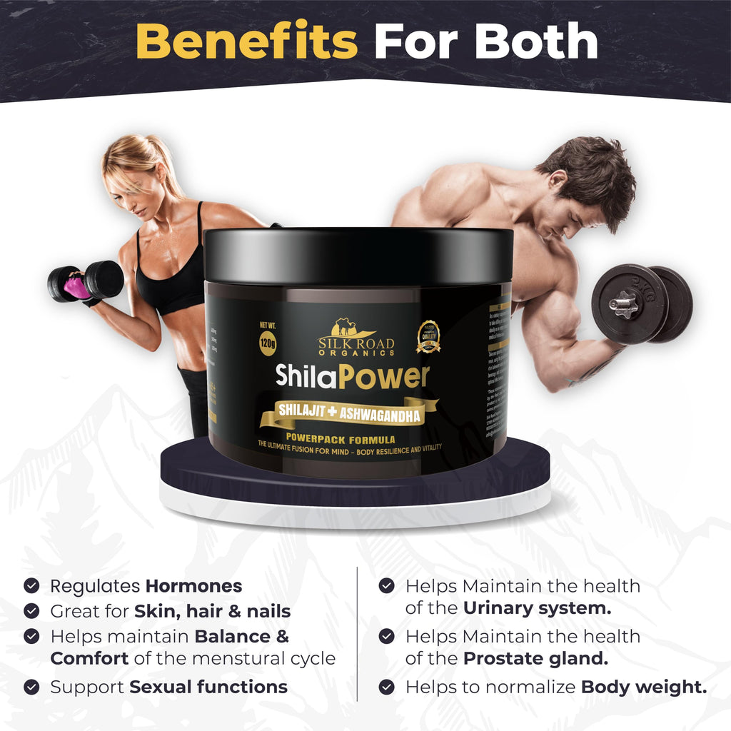 Shilajit resin for enhanced performance