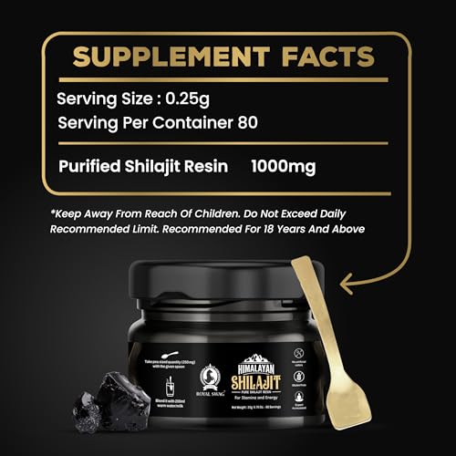 shilajit resin for enhanced performance