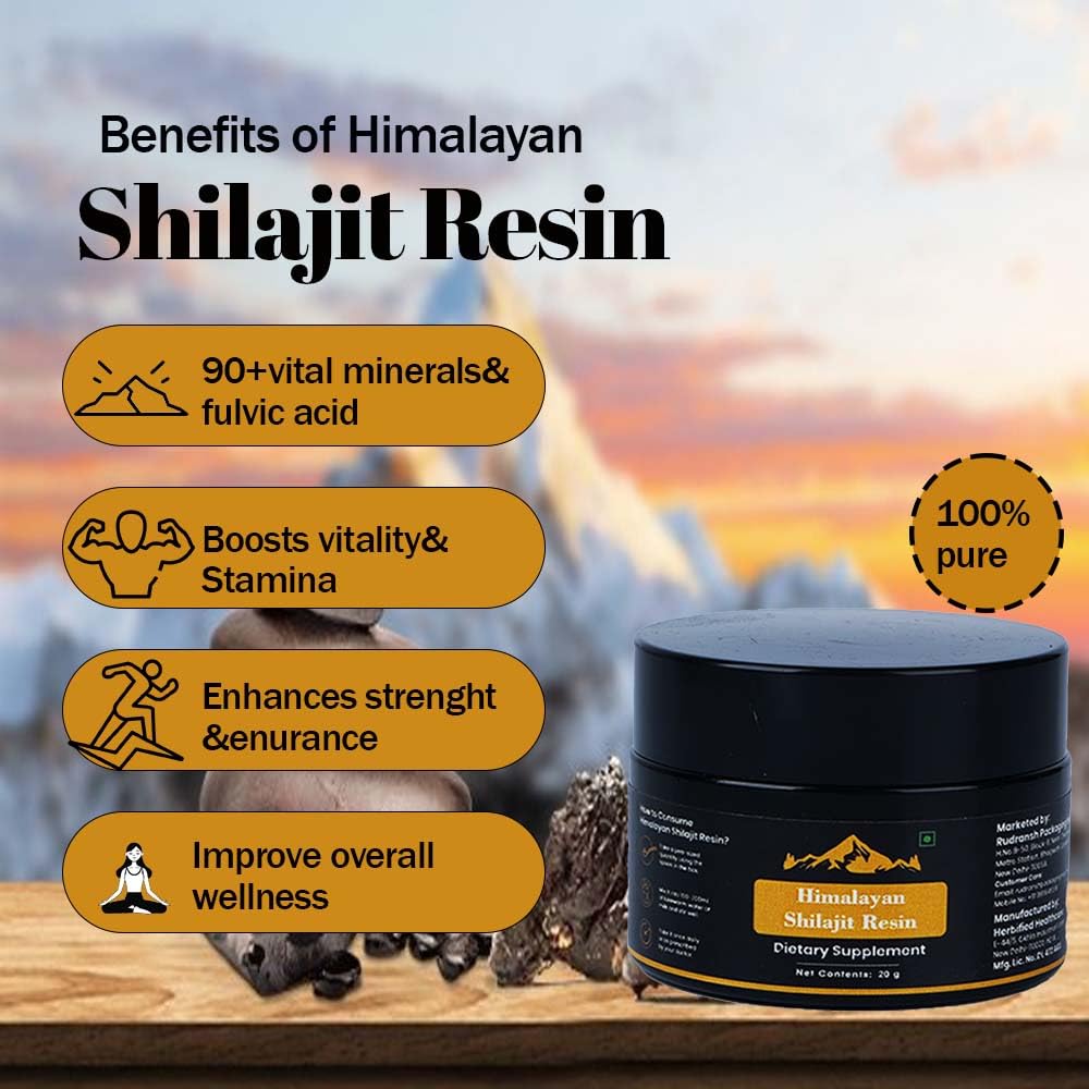 shilajit resin for enhanced recovery
