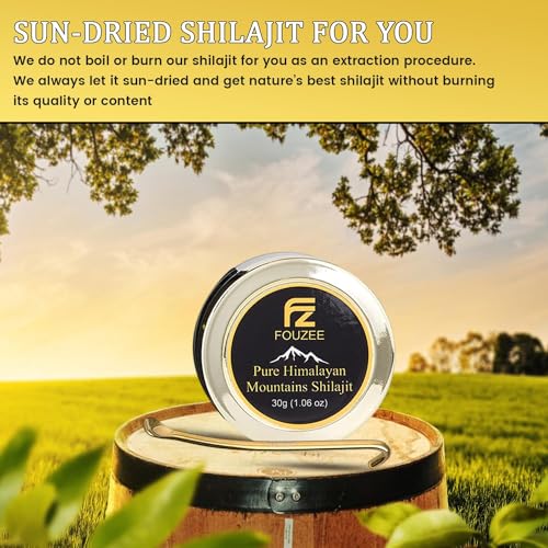 Shilajit resin for enhanced recovery