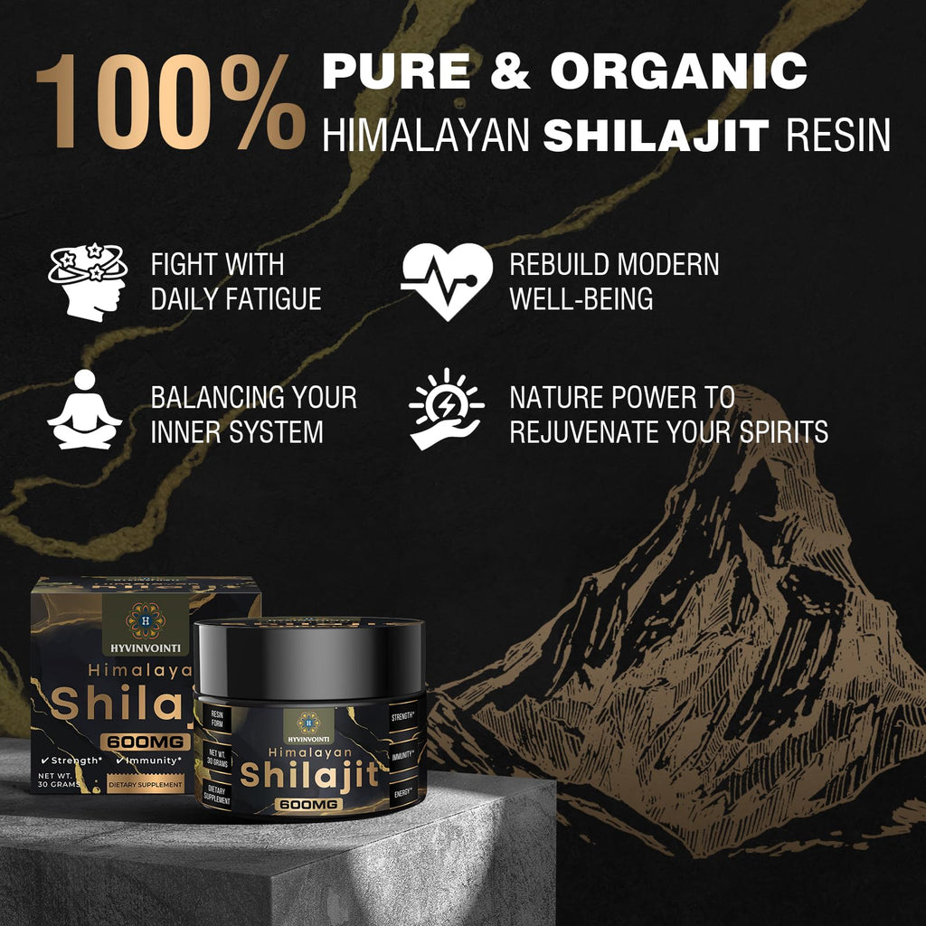 shilajit resin for enhanced vitality