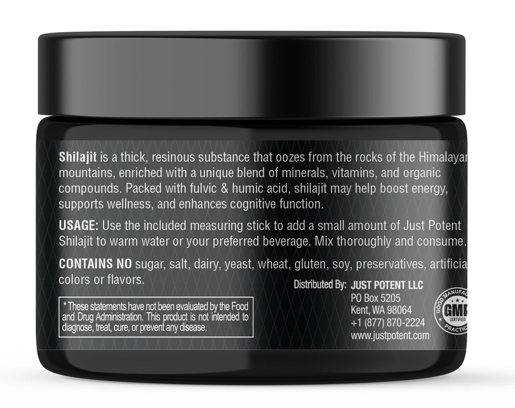 Shilajit resin for enhanced vitality