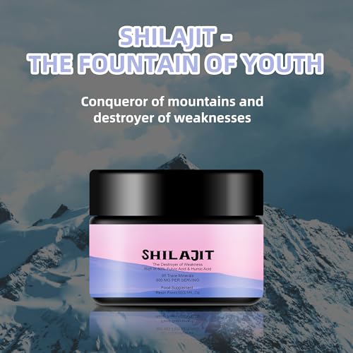 Shilajit resin for holistic health