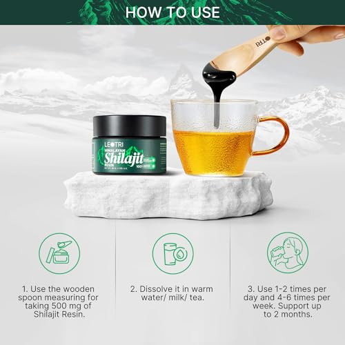 Shilajit resin for holistic health