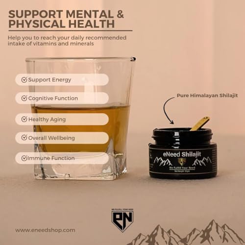 Shilajit resin for holistic health