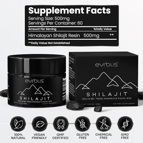 shilajit resin for holistic health