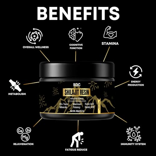 Shilajit resin for immune health