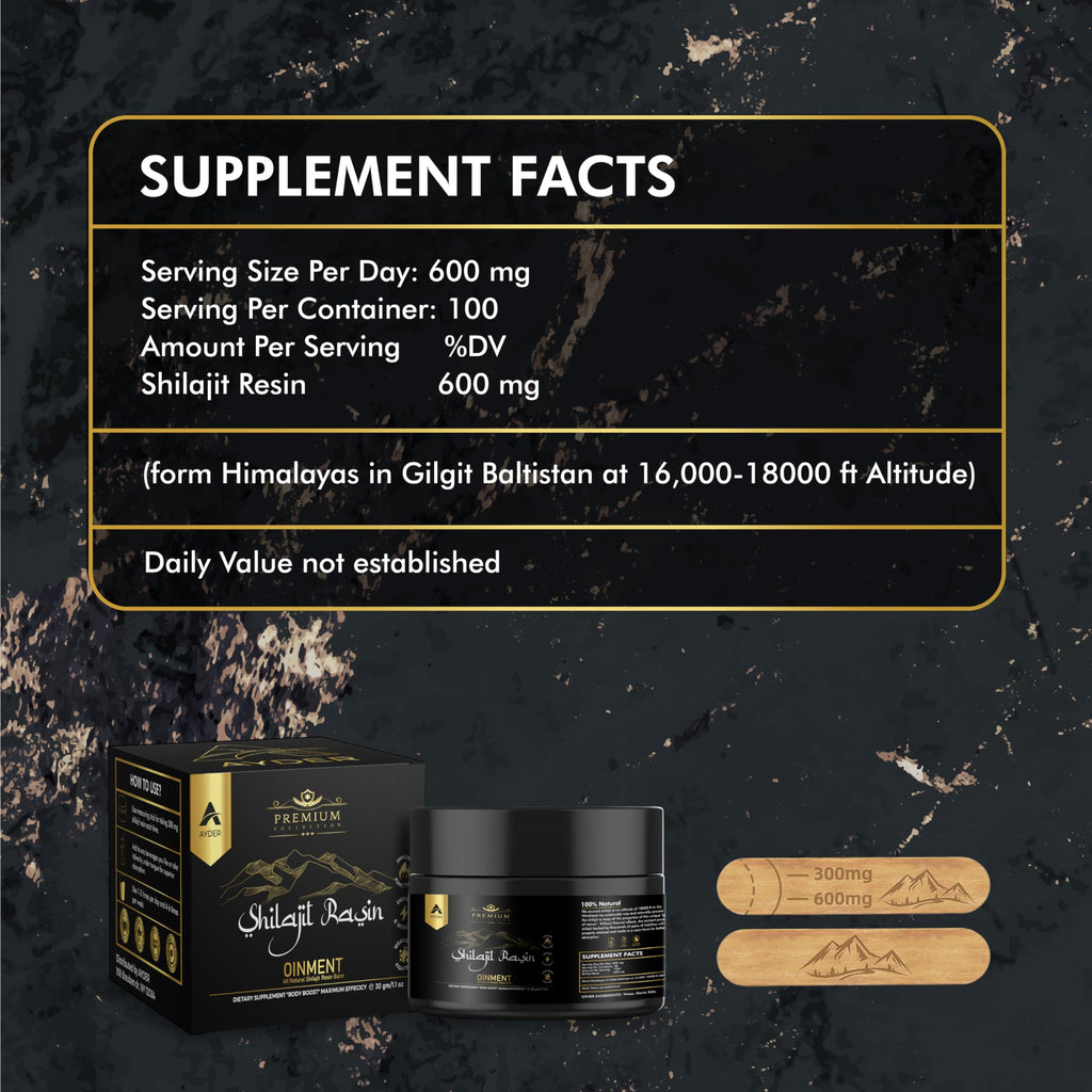 shilajit resin for immune health