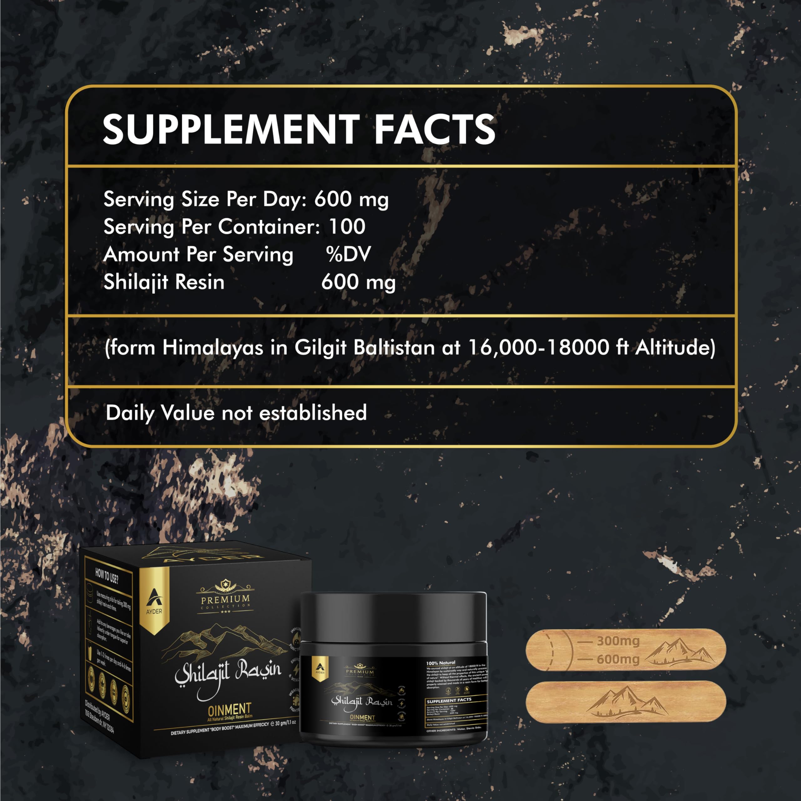 shilajit resin for immune health