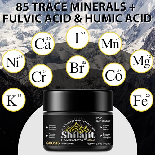 Shilajit resin for immune health