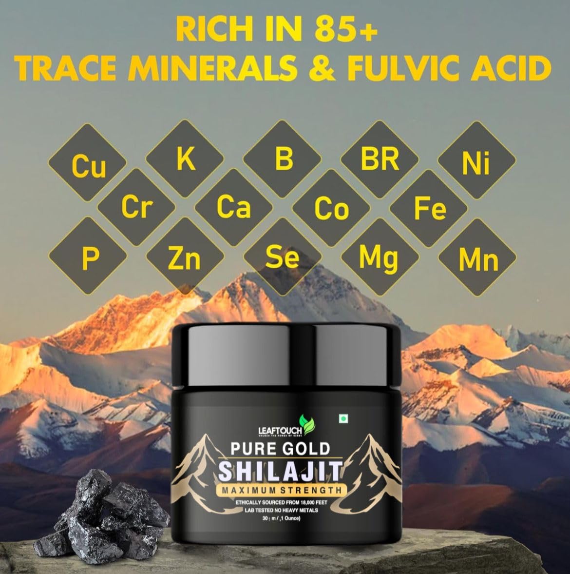 shilajit resin for immune support