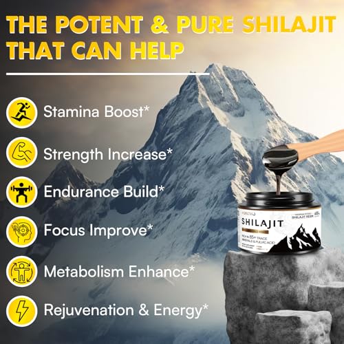 Shilajit resin for immune support