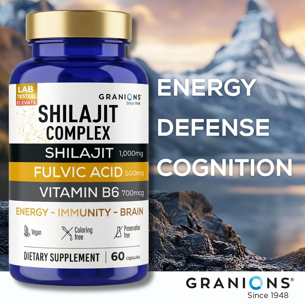 shilajit resin for immune support