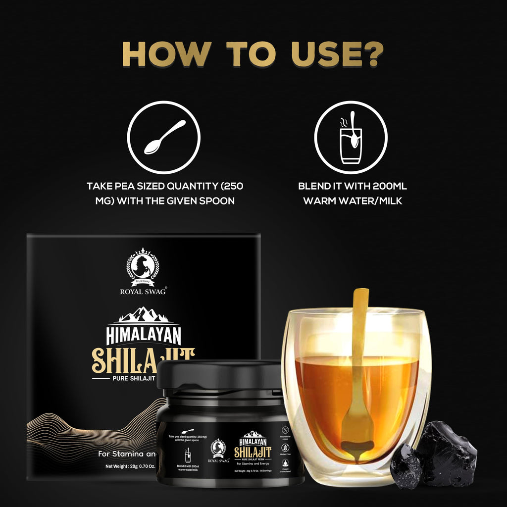 shilajit resin for increased endurance