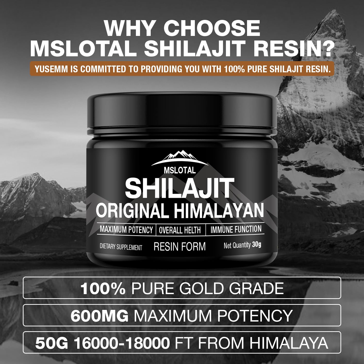 shilajit resin for men and women