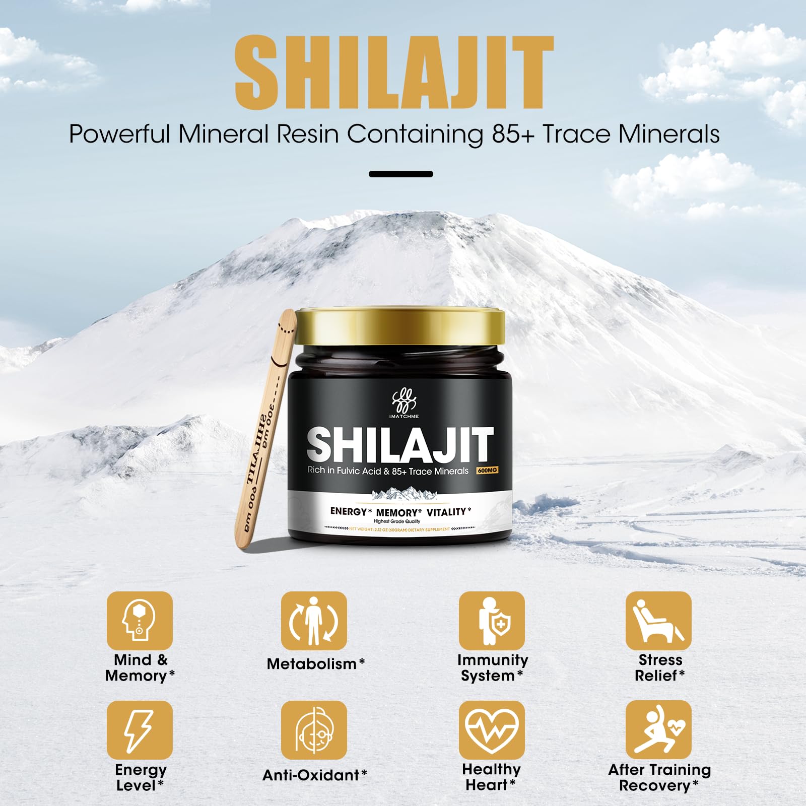 Shilajit resin for men and women
