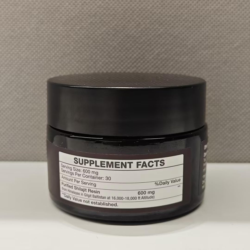 shilajit resin for men and women
