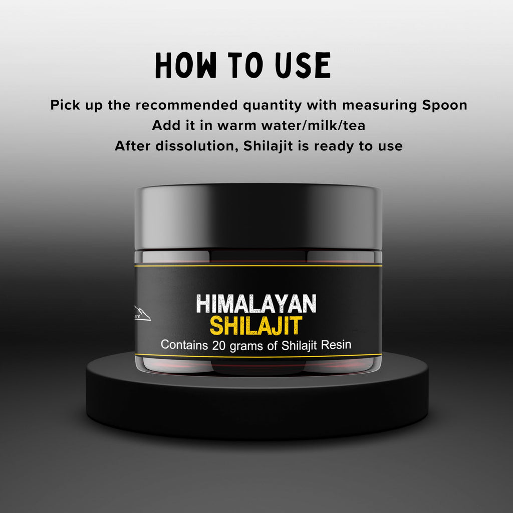 Shilajit resin for men and women