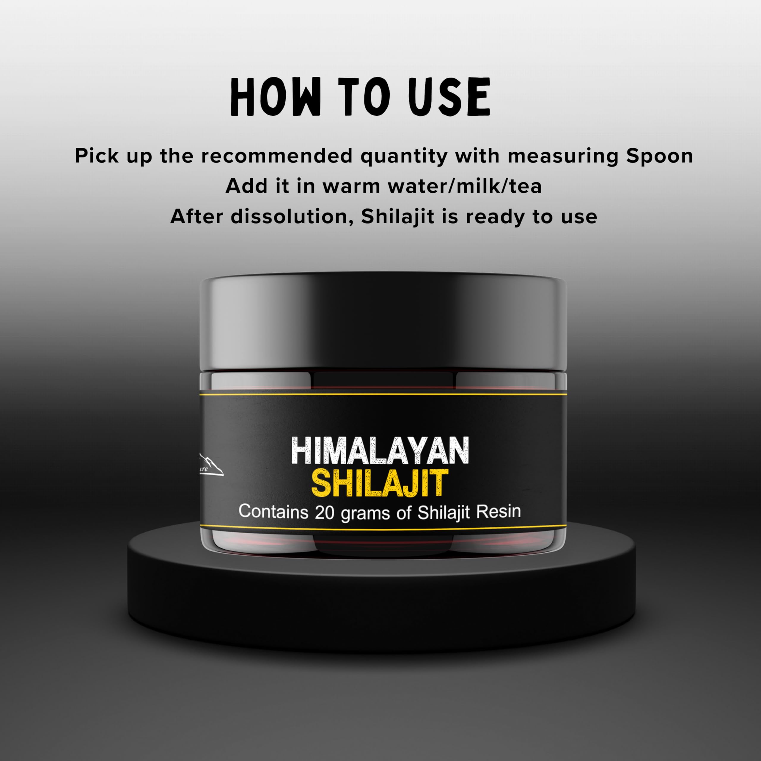 Shilajit resin for men and women
